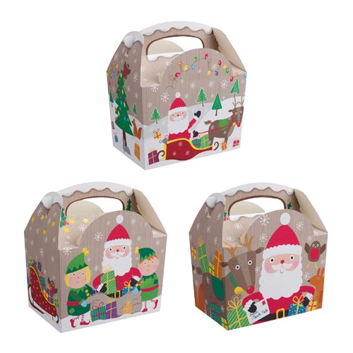 Assorted Christmas Party Box - Pack of 3 | Partyrama