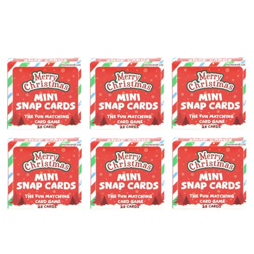 Christmas Character Mini Snap Cards - Pack of 6 | Partyrama