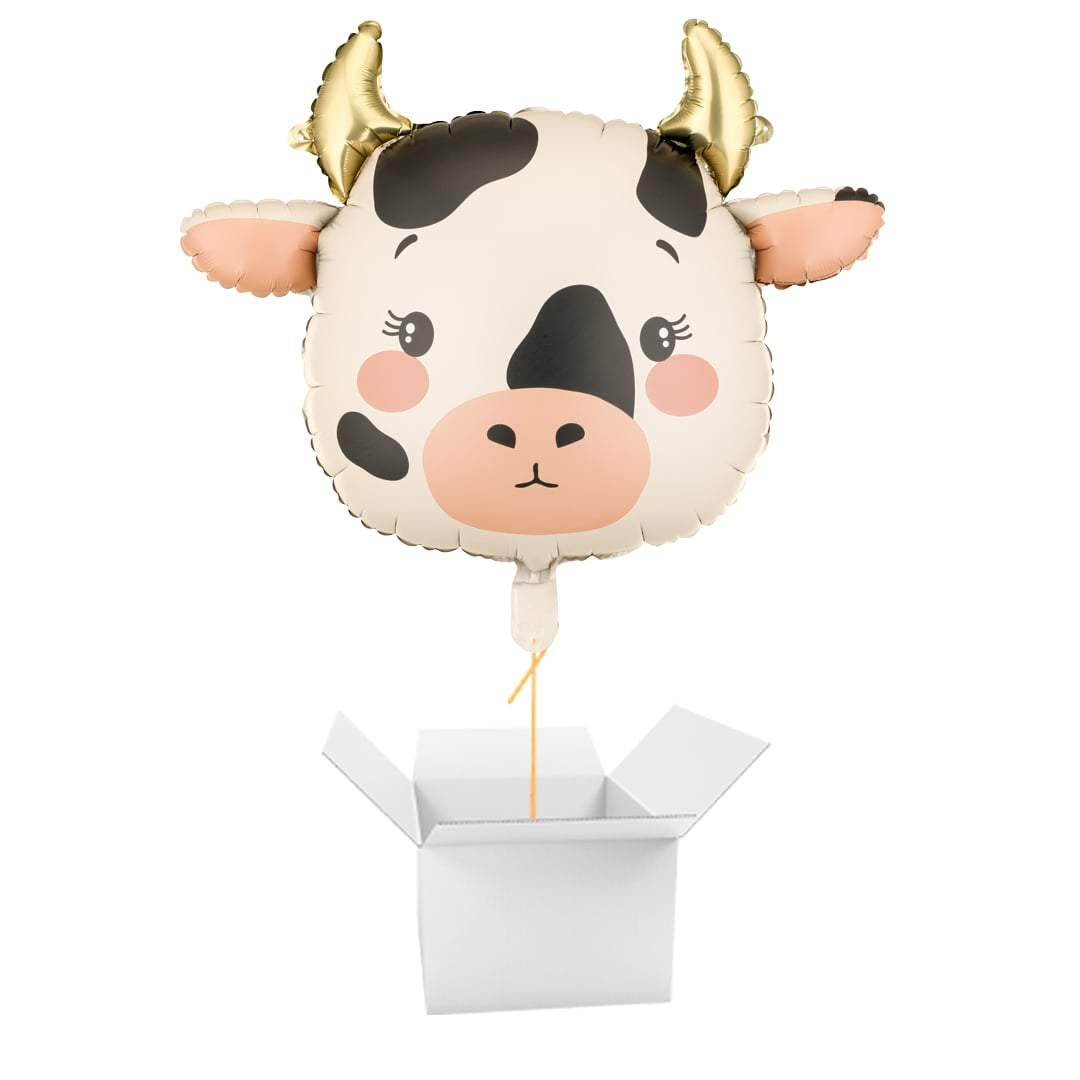 Cow Giant Foil Balloon - Balloon In A Box | Partyrama
