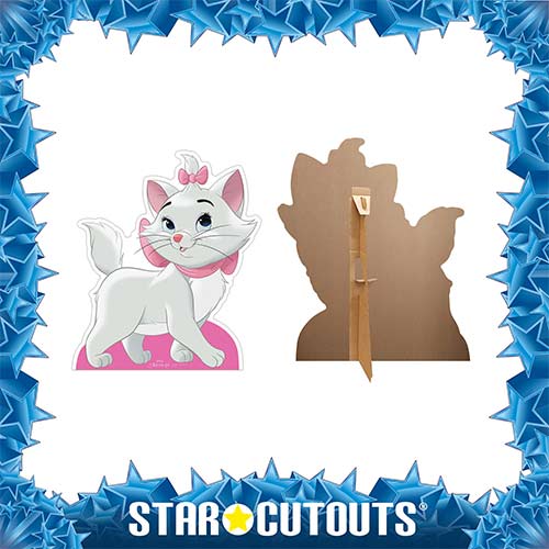Disney Marie Aristocats Star Mini Cardboard Cutout 85cm | Partyrama