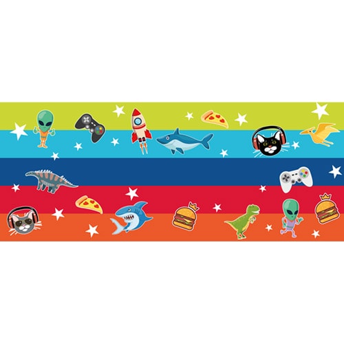 Epic Party Design Medium Personalised Banner - 6ft x 2.25ft | Partyrama