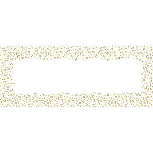 Gold Squiggly Line Logo