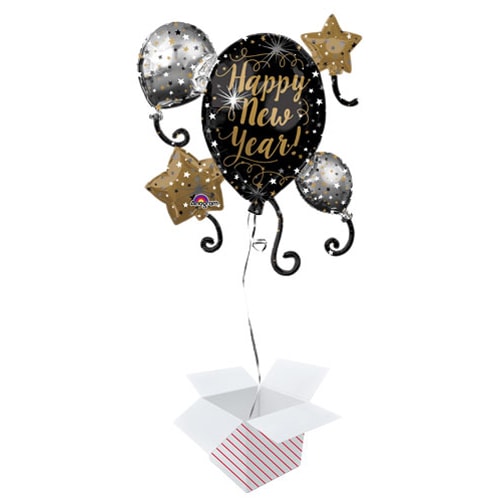 New Year's Eve Balloon In A Box | Partyrama