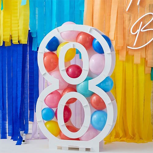8th Birthday Balloons | Partyrama