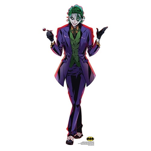 The Joker Anime Style DC Comics Small Star Mini Cardboard Cutout 92cm ...