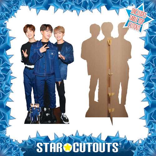 Woojin, Changbin and Lee Know K-Pop Lifesize Cardboard Cutout 171cm ...