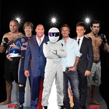 Sports Stars Lifesize Cardboard Cutouts | Partyrama