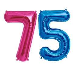 75th Birthday Balloons | Partyrama