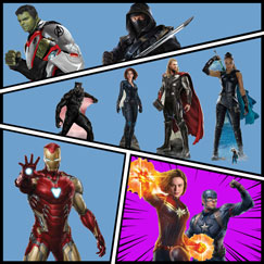 Superhero Cardboard Cutouts | Partyrama