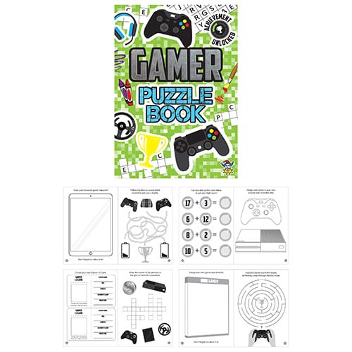 Gamer Puzzle Book | Partyrama