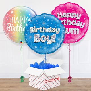 Birthday Message Balloon In A Box | Partyrama