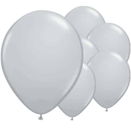 Grey Balloons | Partyrama
