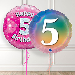 5th Birthday Balloons | Partyrama