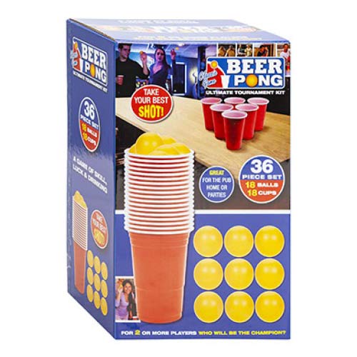 Beer Pong Set - Pack of 36 | Partyrama