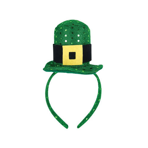 Mini Irish Hat Tiara St Patricks Headband Fancy Dress | Partyrama