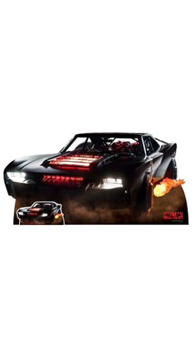 The Batman Batmobile Lifesize Cardboard Cutout 182cm | Partyrama
