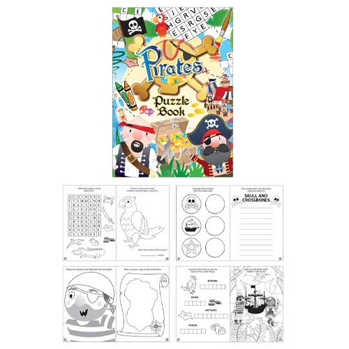 Mini Pirate Puzzle Book 15cm | Partyrama