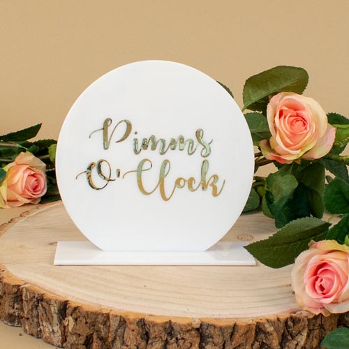 Pimms O'Clock Drink Sign | Partyrama