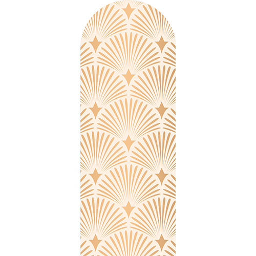 1920s Gold Design Arch Sailboard Backdrop | Partyrama