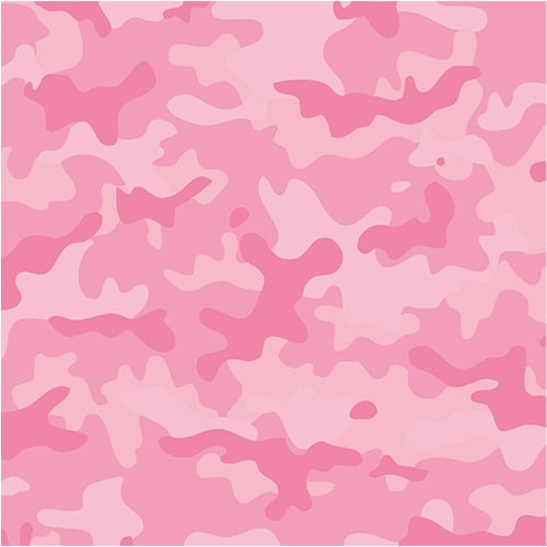 Army Camouflage Pink Design Square Sailboard Backdrop | Partyrama
