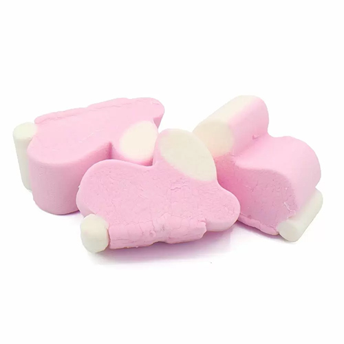 Pink & White Easter Bunny Mallows Sweets 200g | Partyrama