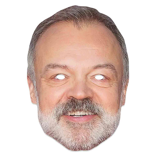 Graham Norton Cardboard Face Mask | Partyrama