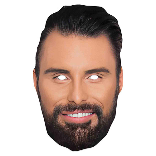 Rylan Clark Cardboard Face Mask | Partyrama