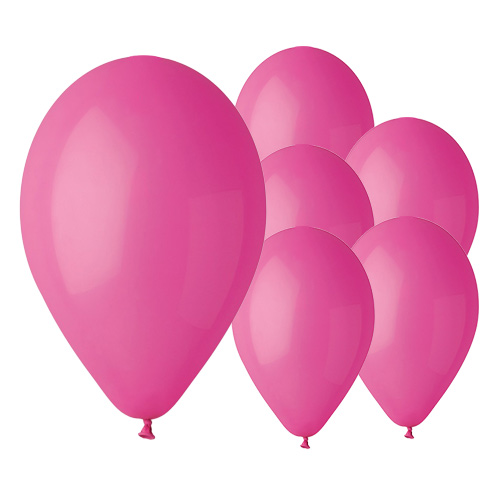 Fuchsia Pink Bio Latex Balloons 33cm / 13 in - Pack of 50 | Partyrama