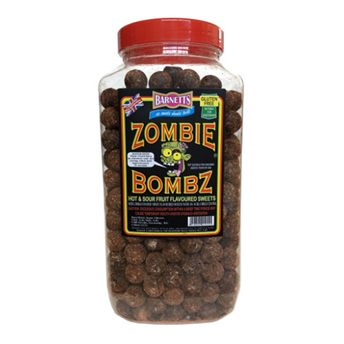 Barnetts Zombie Bombz Hot & Sour Gluten Free Vegetarian Sweets 3kg ...