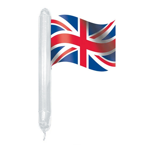 Great Britain Union Jack Rally Helium Foil Shaped Balloon 63cm / 25 in ...