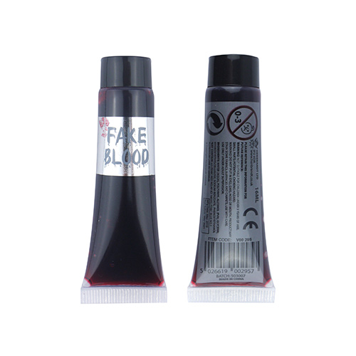 Halloween Fake Red Blood SFX Tube 16ml | Partyrama