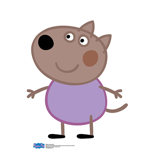 Danny Dog Peppa Pig Star Mini Cardboard Cutout 73cm | Partyrama