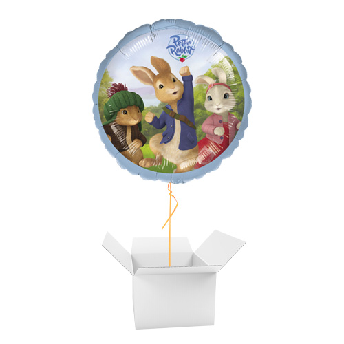 Peter Rabbit Television Round Foil Helium Balloon - Inflated Balloon in ...