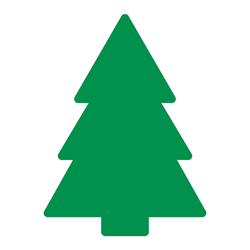 Christmas Tree Acrylic Grazing Board 30cm | Partyrama