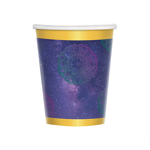 Opulent Eid Paper Cups 250ml Pack Of 8 Partyrama 7469