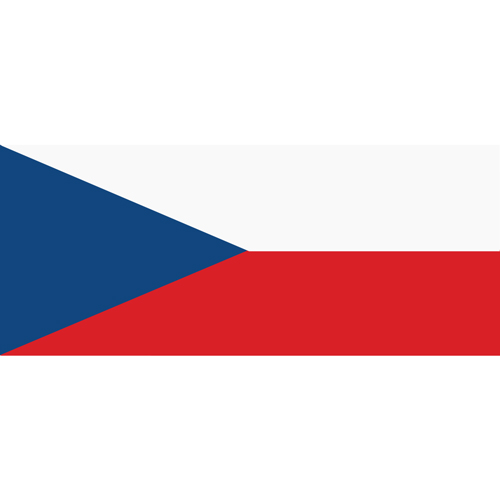 Czech Republic Flag PVC Party Sign Decoration | Partyrama
