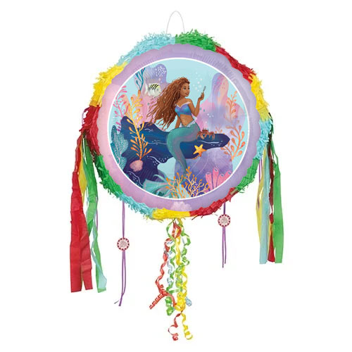 The Little Mermaid Disney Pull String Pinata | Partyrama
