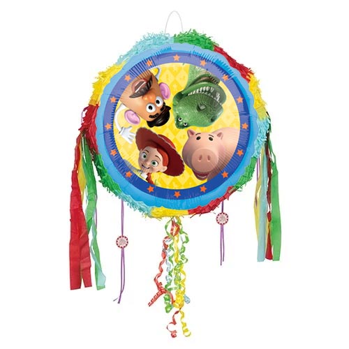Toy Story 4 Yellow Pull String Pinata | Partyrama
