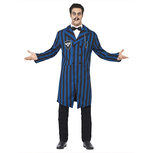 Duke of the Manor Stripe Fancy Dress Costume Adult Mens Large | Partyrama