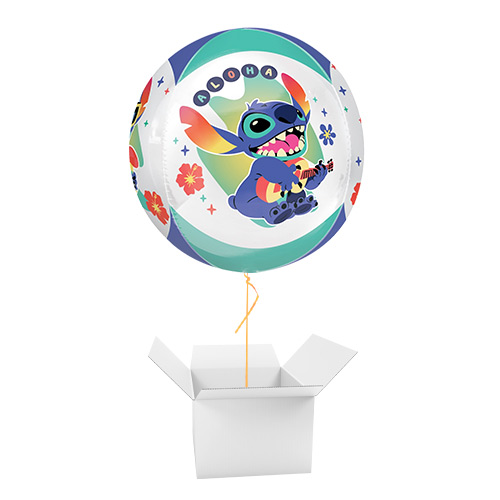 Stitch Disney Lilo & Stitch Orbz Foil Helium Balloon - Inflated Balloon ...