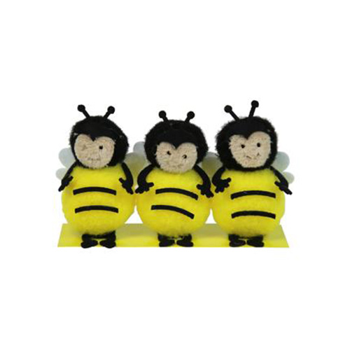Smiling Bees Decorations - Pack of 3 | Partyrama