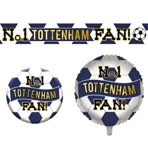 Tottenham Football Party Accessories Pack | Partyrama