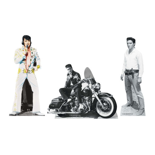 Elvis Table Top Cardboard Cutouts - Pack of 3 | Partyrama