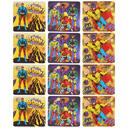 Assorted Superhero Jigsaw Puzzle - Pack of 12 | Partyrama