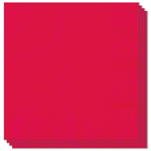 Ruby Red Paper Luncheon Napkins 2 Ply 33cm - Pack of 20 | Partyrama