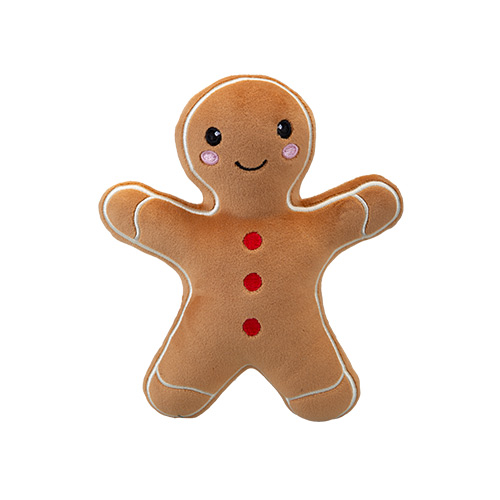 Gingerbread Man Softlings Christmas Foodies Plush Soft Toy 18cm | Partyrama