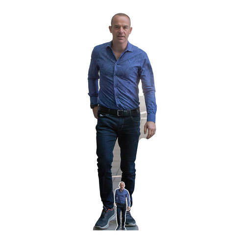 Martin Lewis Lifesize Cardboard Cutout 181cm | Partyrama