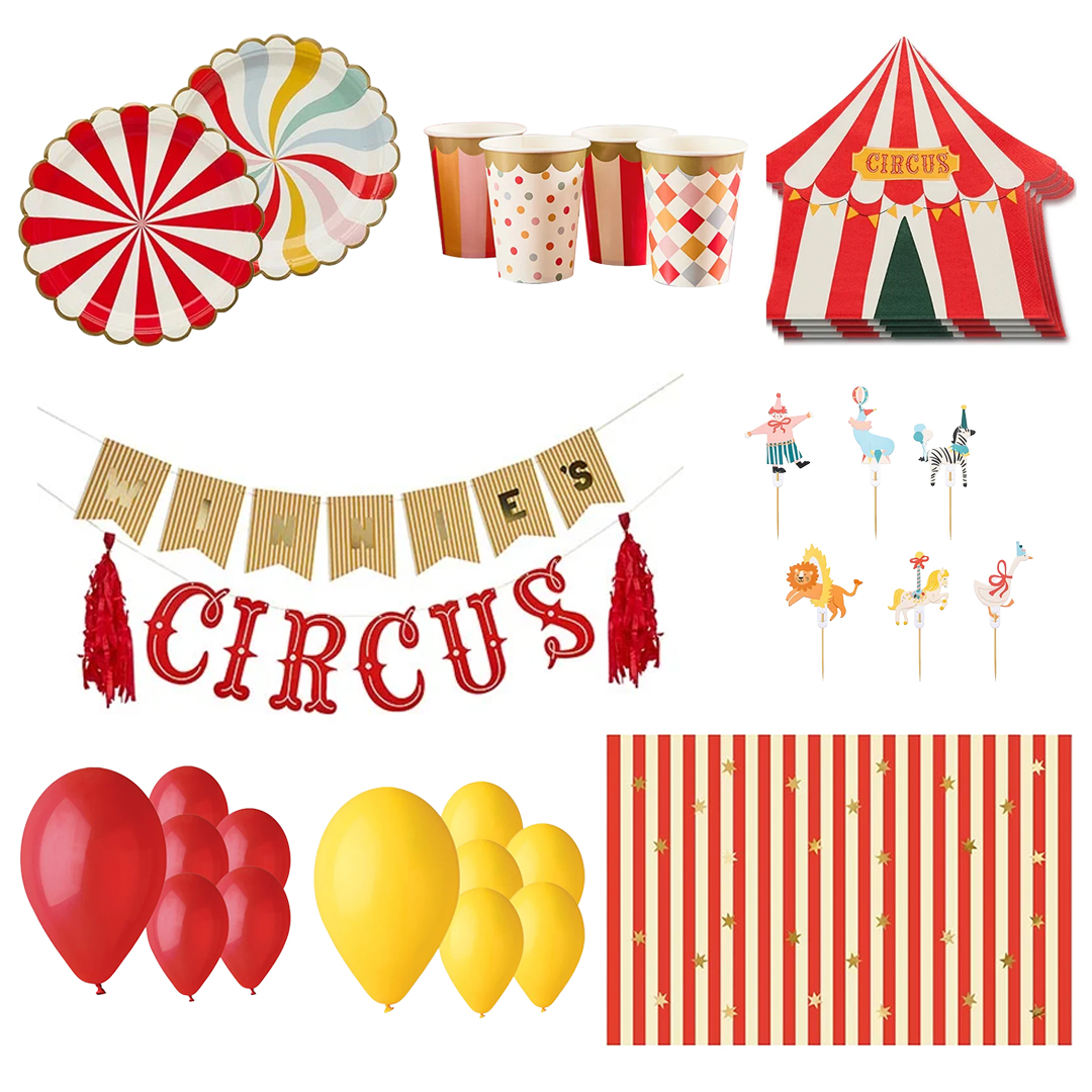 Circus 16 Person Deluxe Party Pack | Partyrama